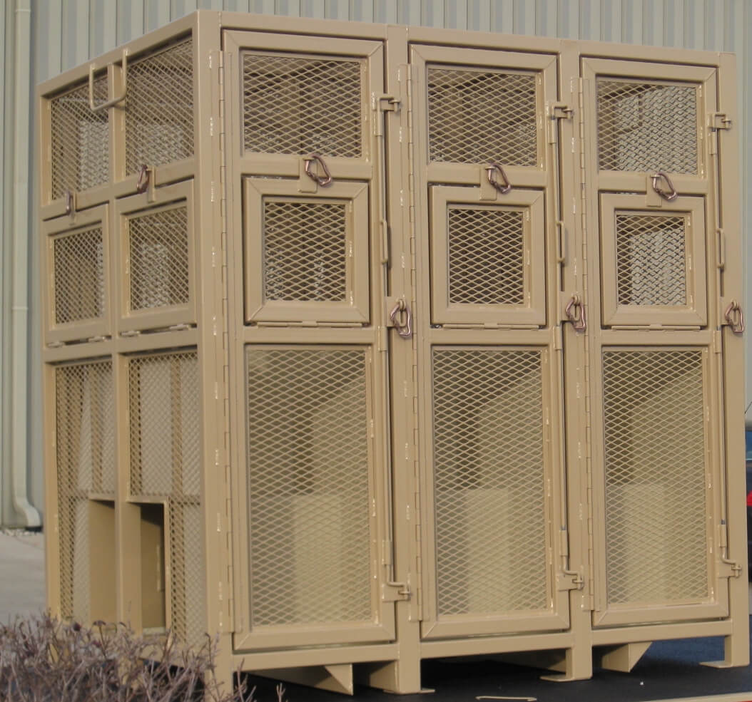 5' X 7' Airlift Prisoner Containment System - Perimeter Security Products